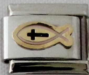 Christian Fish 9mm Charm – CGDboutique