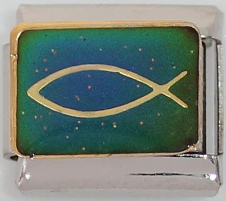 Mood Christian Fish 9mm Charm – CGDboutique